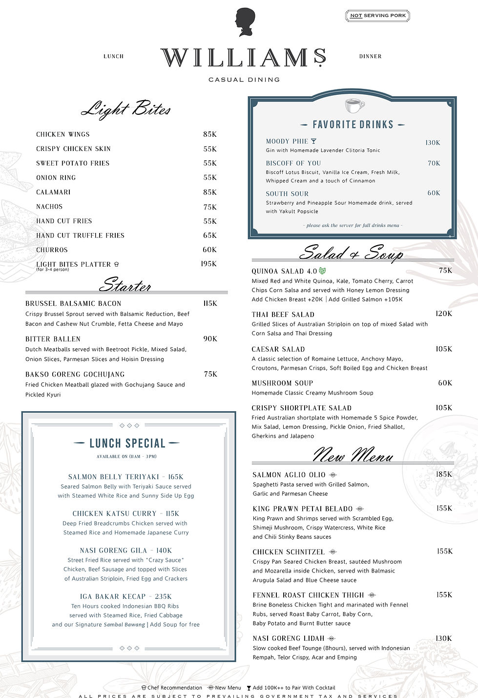 William's Asian Western Cuisine