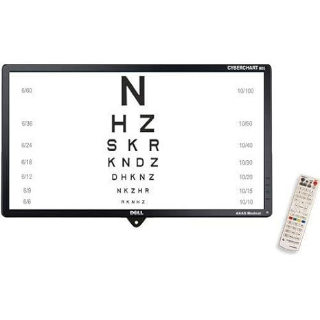 Snellen LED Visual Acuity Chart 18.5 | Lepeke Medical