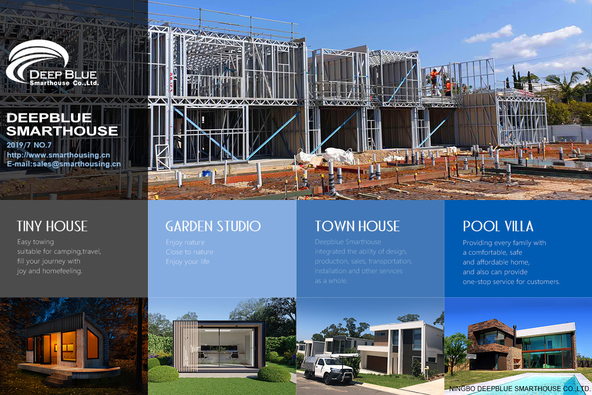 Prefab homes Solutions | DEEPBLUE SMARTHOUSE