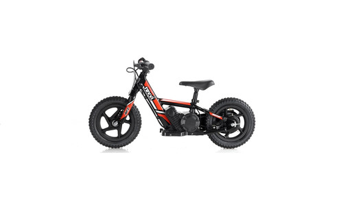 Revvi 12" Electric Balance Bike - Red | Child’s Motorbike Balance Bike