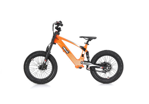 Revvi 18" Electric Bike - Orange | revvi