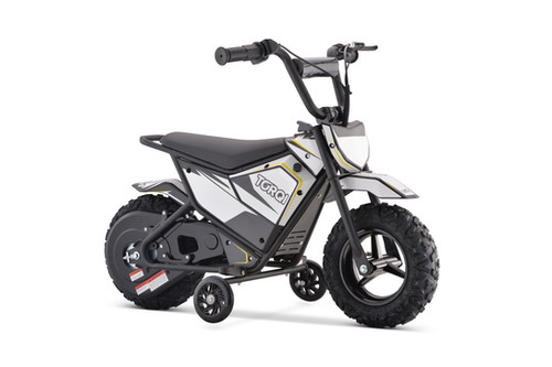 Torqi E-250 Evo Bike - White | Child’s Electric Powered Motorbike