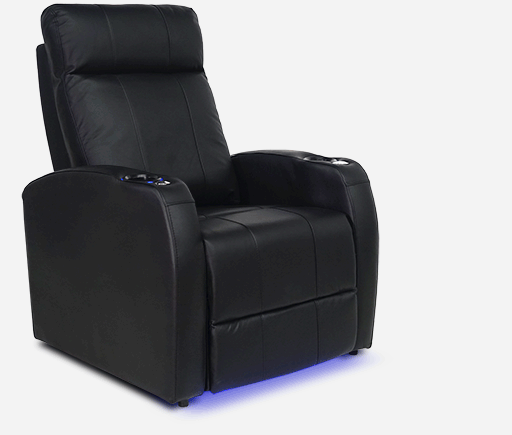Syracuse Sillon lujoso para cine en casa con doble brazo | Valencia ...
