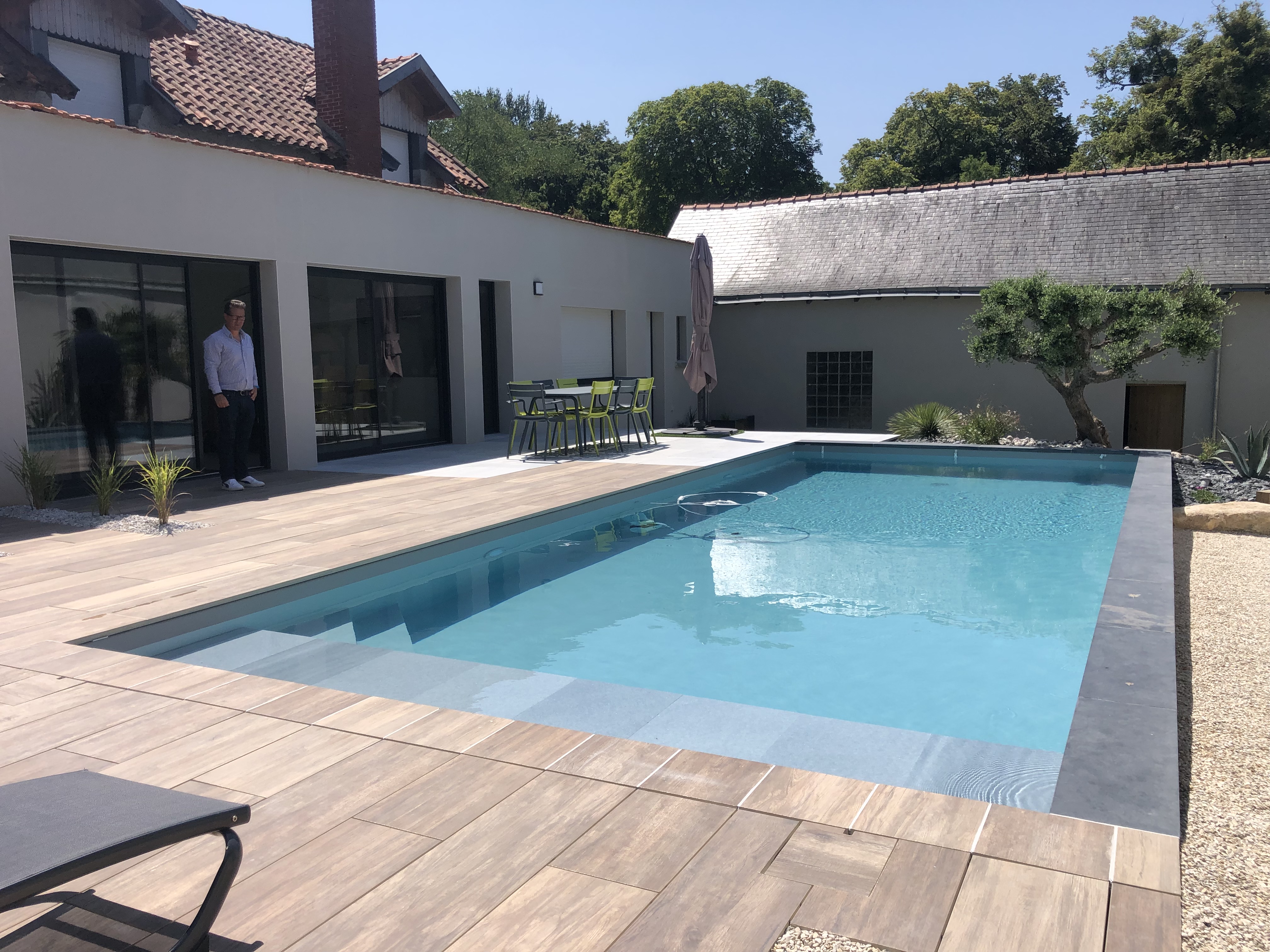 Piscine, bassin de type traditionnel - Assistance Création Piscines