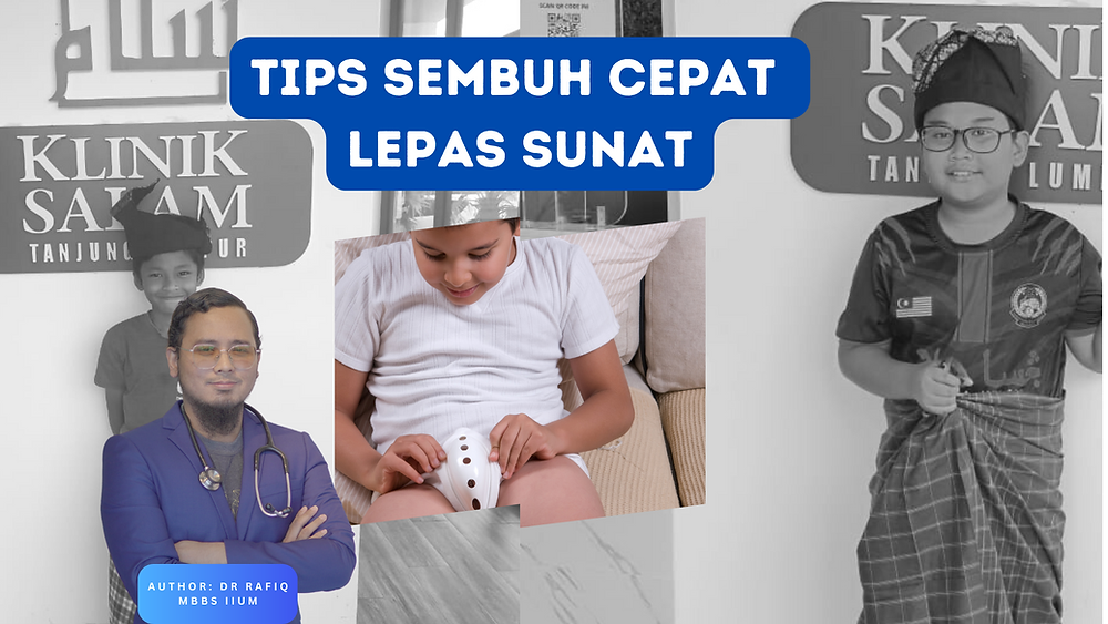 Doktor apa tips luka sunat cepat baik??