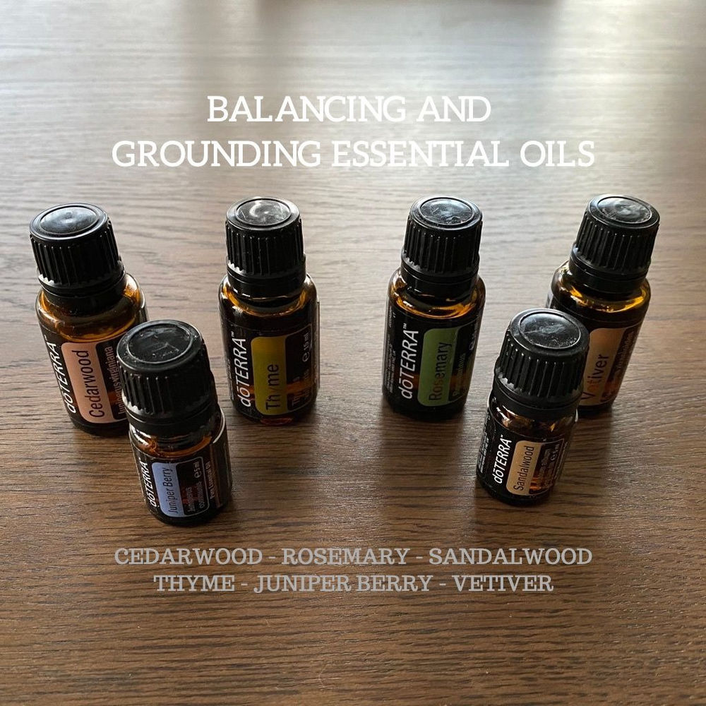 Essential oils for grounding and balancing your body and mind