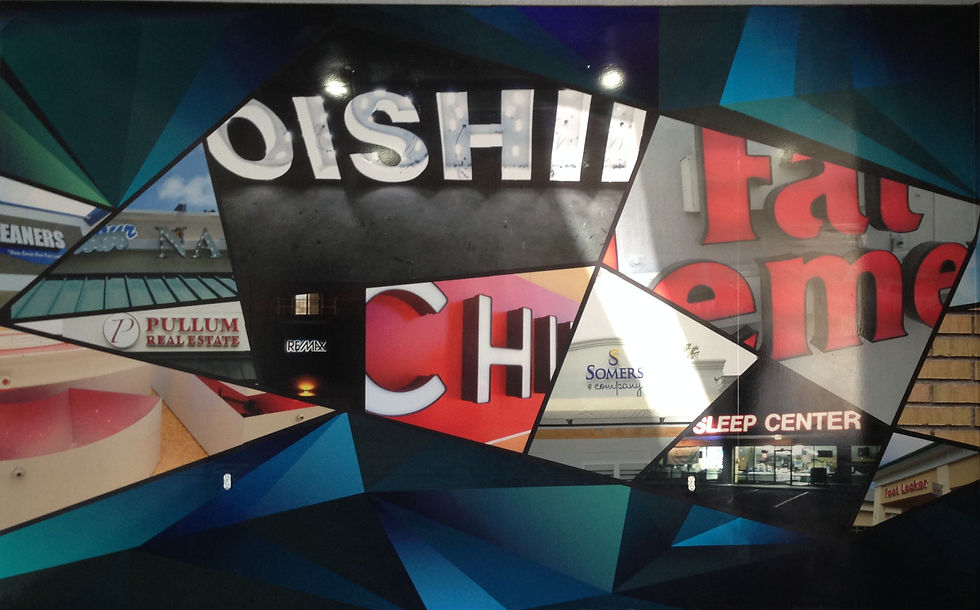 AP Signs Showroom Wall | sheila-mccabe