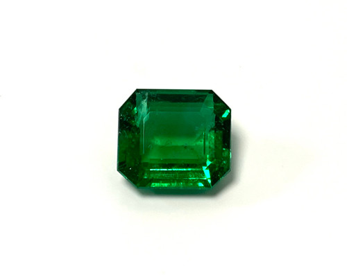 Emerald Emeraldcut 4.44 cts | Precious Pebbles Inc