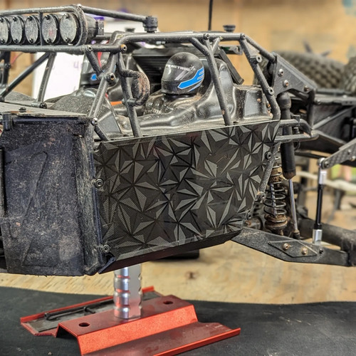 Losi Baja Rey V1/V2/2.0 Side Panels (FLEXIBLE RUBBER) | ThreeDPrintDesigns