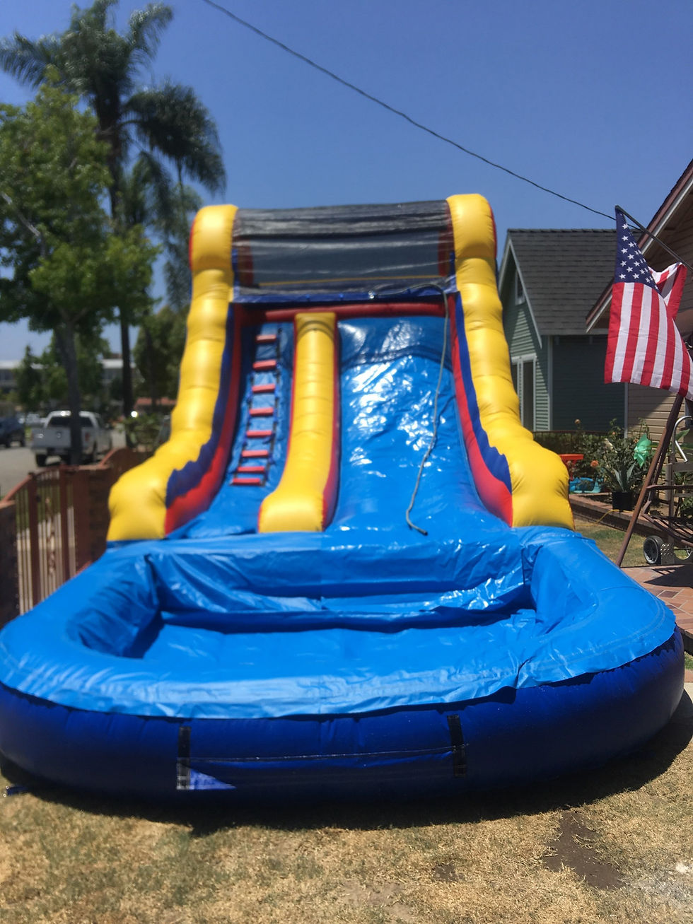 15ft. Water Slide (Front Load) | Jump Action