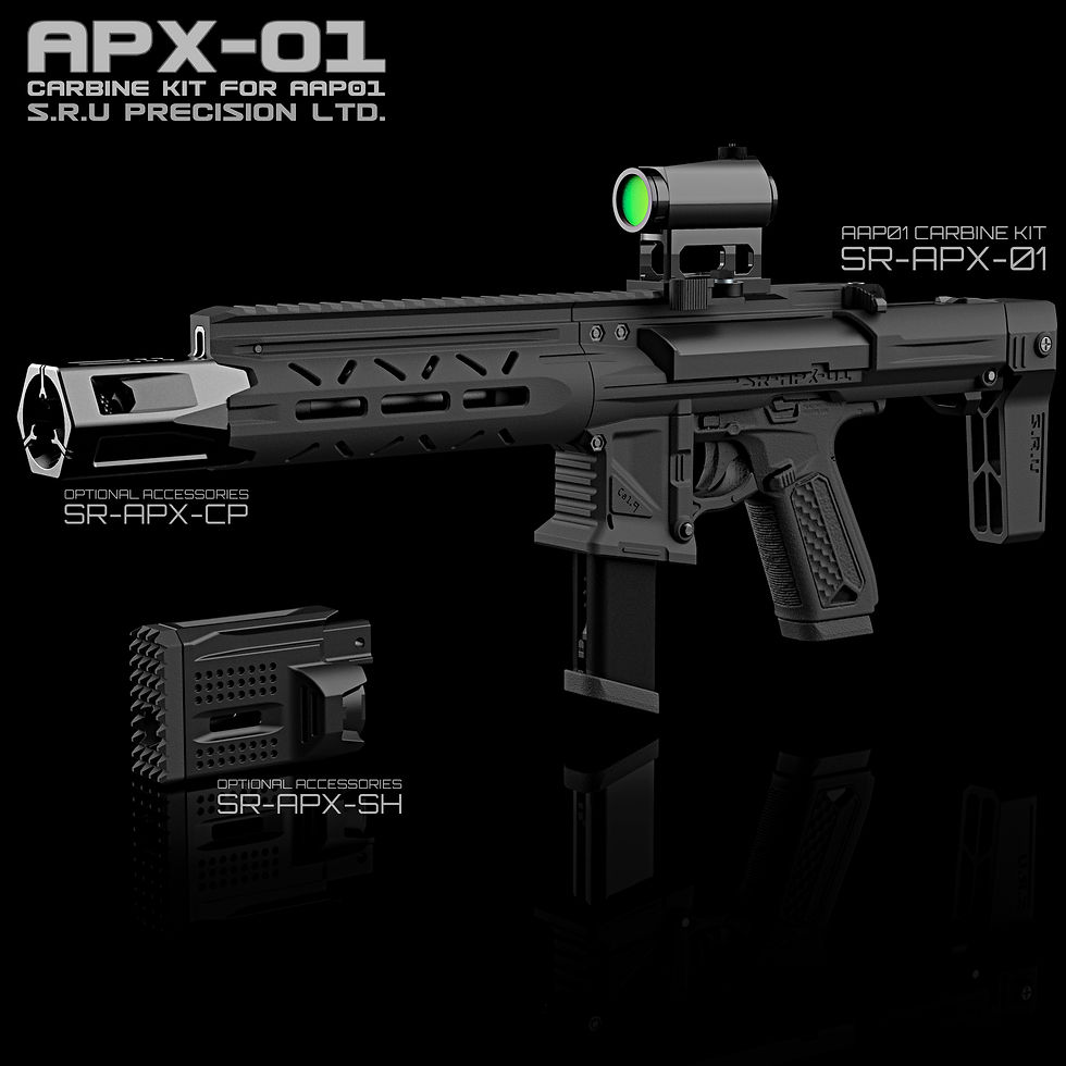 SR-APX-01 kit for AAP01 | SRU Airsoft | AAP01 carbine kit