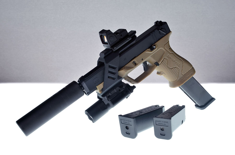 Advanced Glock Frame | SRU Airsoft | 3D Printing Kit