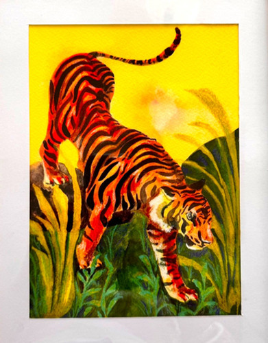 Malayan Tiger by Einehpets Art | COZE+