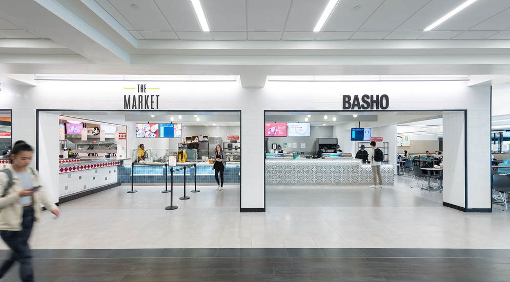 Boston University George Sherman Union Food Hall