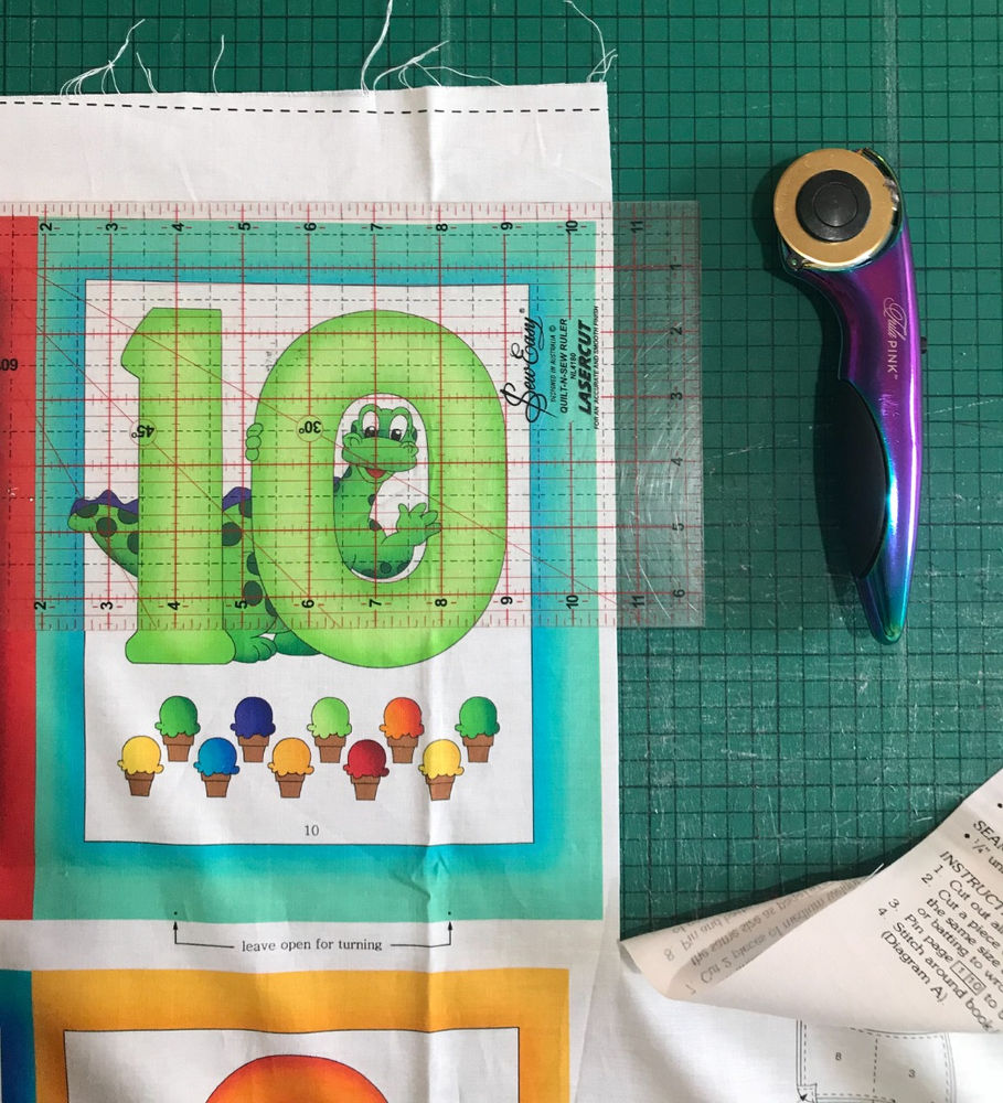 Fabric Book Panel Tutorial