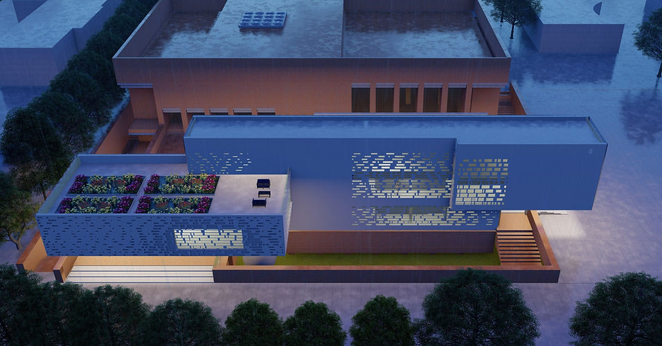 Cleo Rogers Library Extension 2021 | Myportfolio