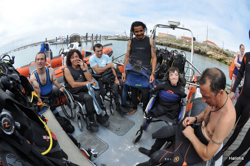 Adapted Scuba Diving, ideal for disabled rehabilitation