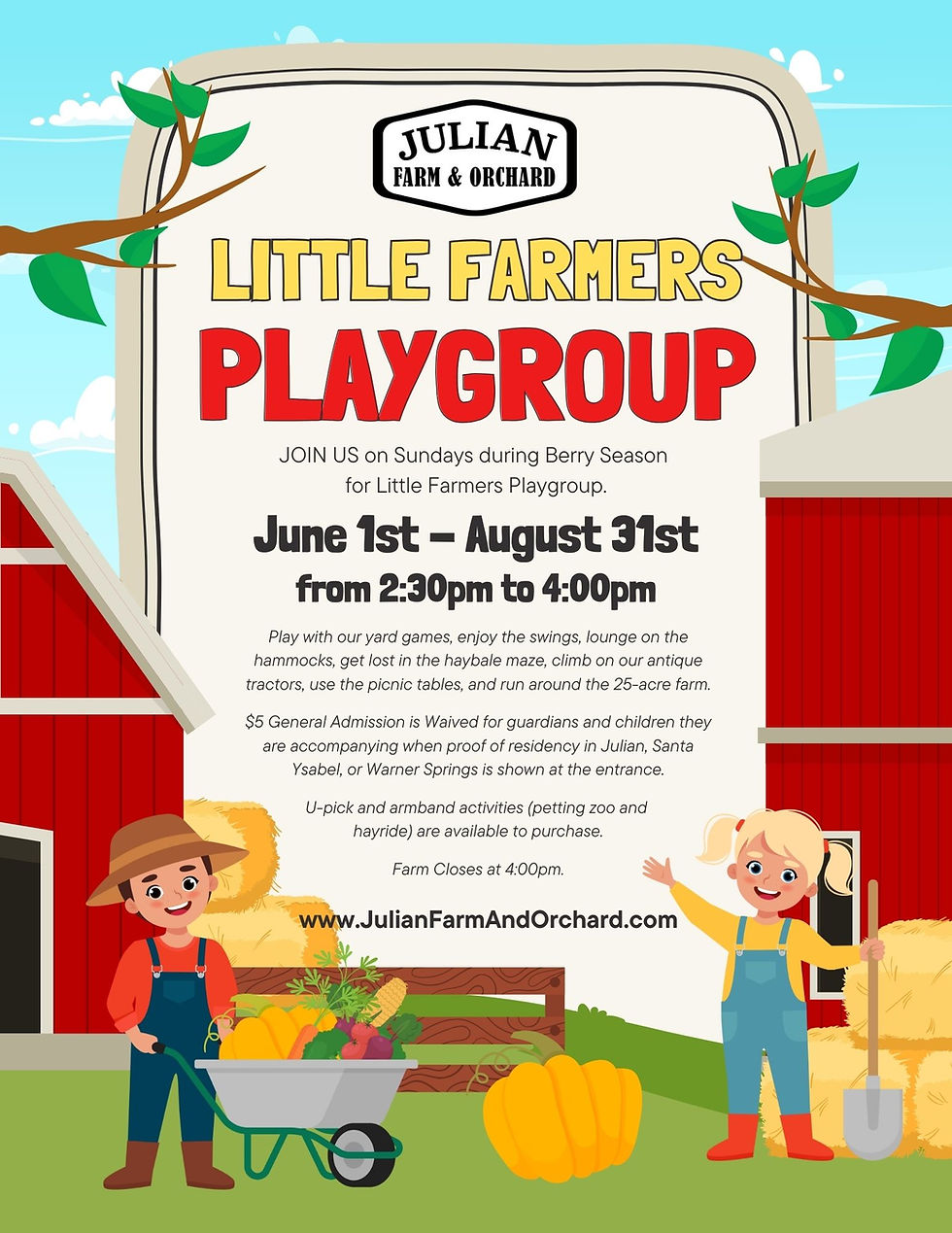 U-Pick Farm | Julian Farm and Orchard | Santa Ysabel, CA