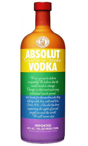 Absolut Vodka Colors | Enoteca Wine Bar Sca