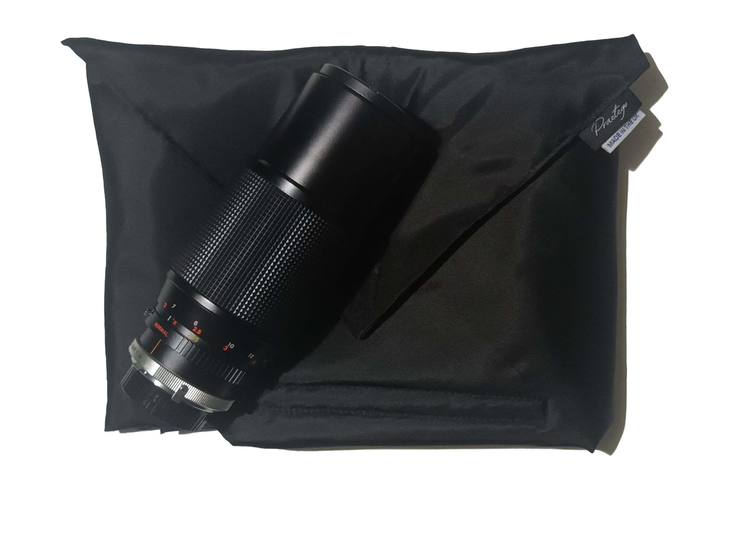 Praetego UK Waterproof Black Camera Wrap: 19" / 48cm Protection