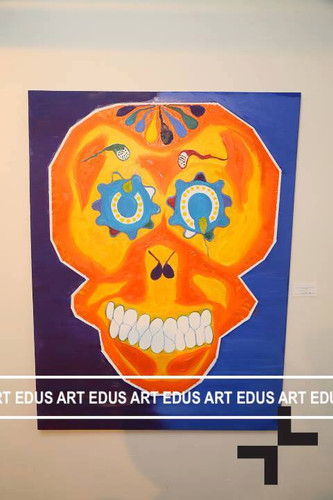 "Course of Life" 18x24 print on canvas | EDUS