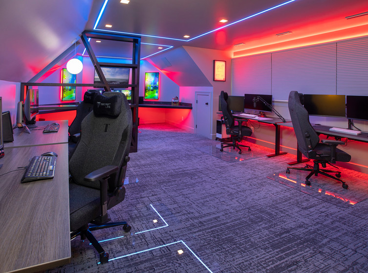 Interior Design Adult Gaming Room