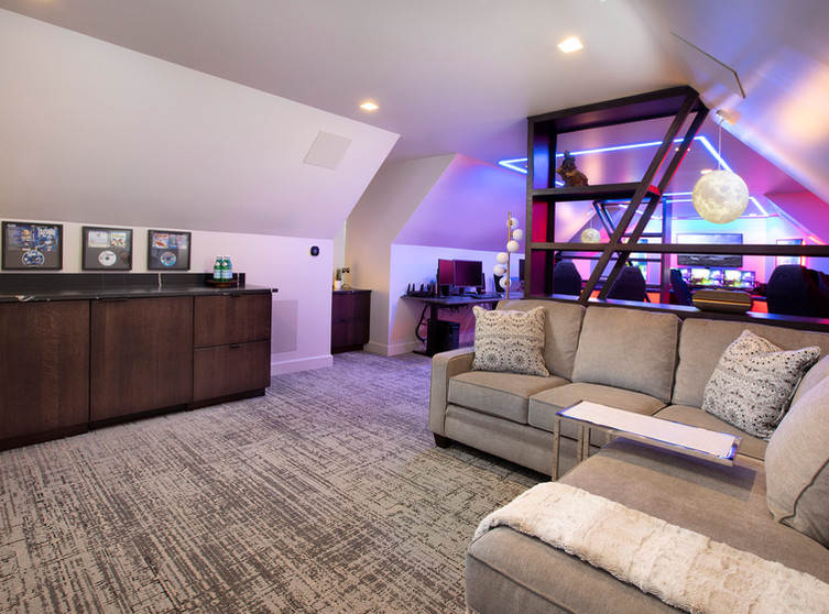Interior Design Adult Gaming Room