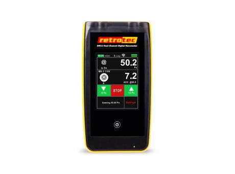 Retrotec DM32/DM32WIFI CALIBRATION | Buildingdoctor DMCC