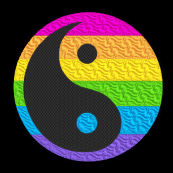 Rainbow Yin-Yang Design | mysite