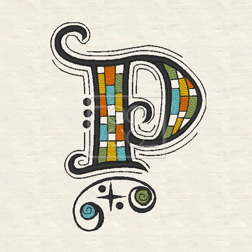 Zen Alpha Letter P | mysite