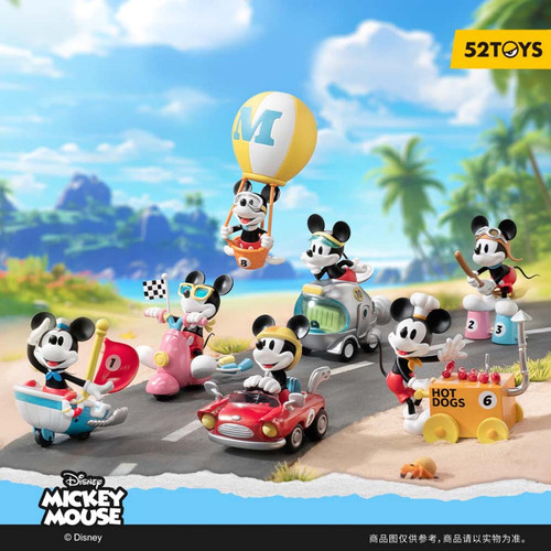 Blind Box Mickey Mouse 52Toys ลิขสิทธิ์แท้ กล่องสุ่มพร้อมส่ง
