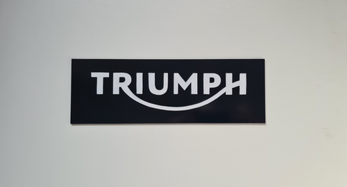 Triumph sign | Lisa Mac Signs