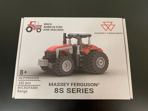 Massey Ferguson 8S Plastic Brick Model | Pentagon Farm Centre