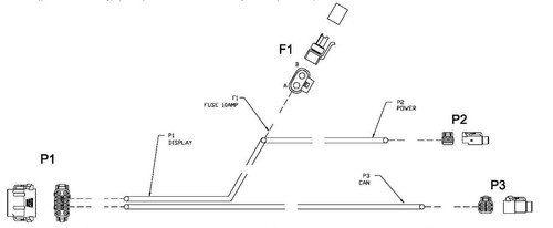 Trimble EZ-Guide CAN & Power Cable | Pentagon Farm Centre