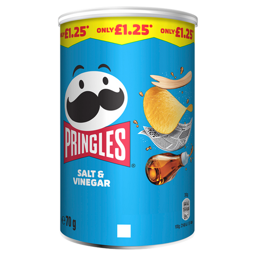 Pringles Salt & Vinegar 70g | Spar Melrose
