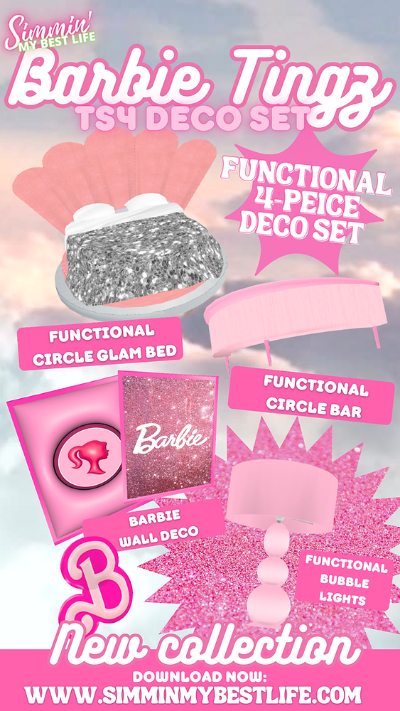 Barbie Tingz Deco Pack