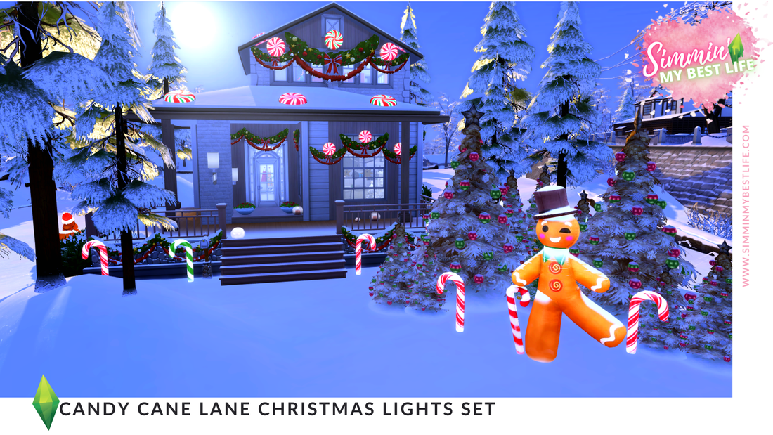 CANDY CANE LANE LIGHT DECO