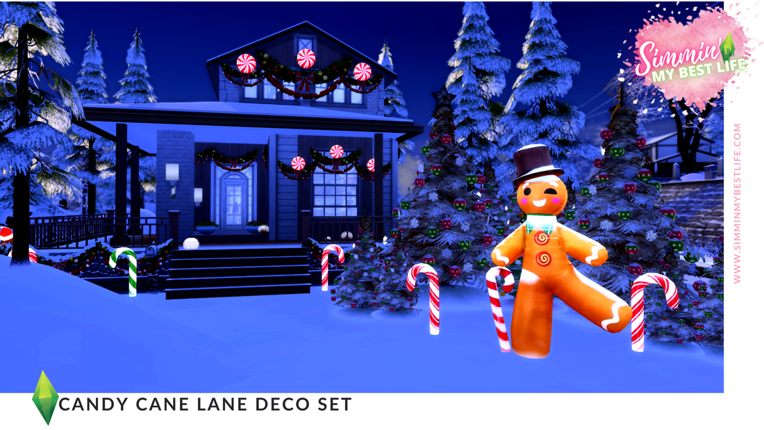CANDY CANE LANE LIGHT DECO