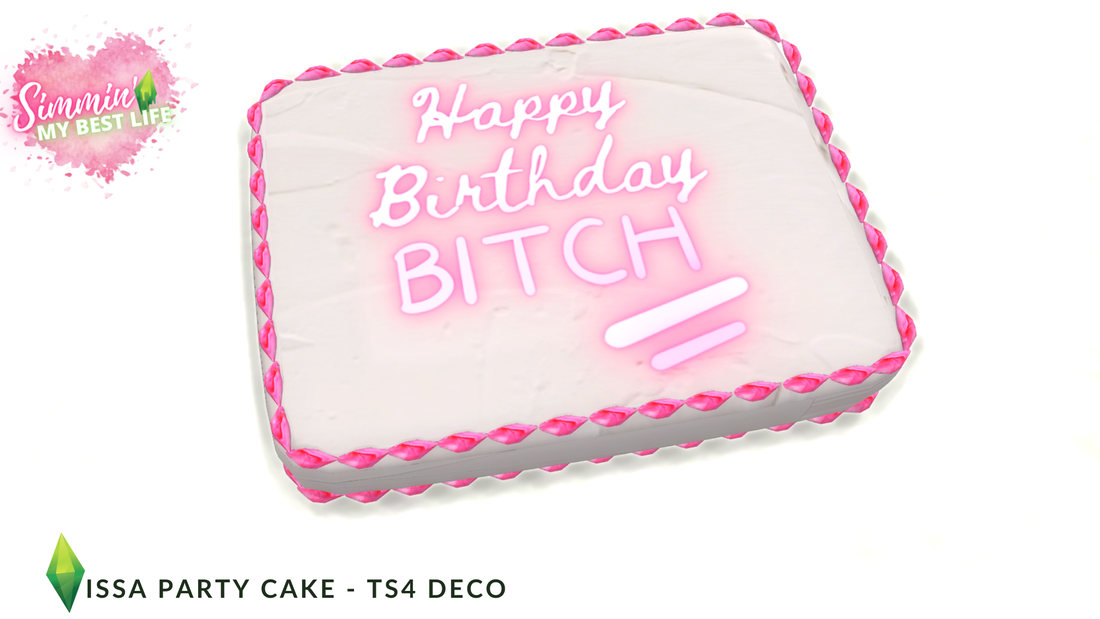 ISSA PARTY BIRTHDAY CAKE