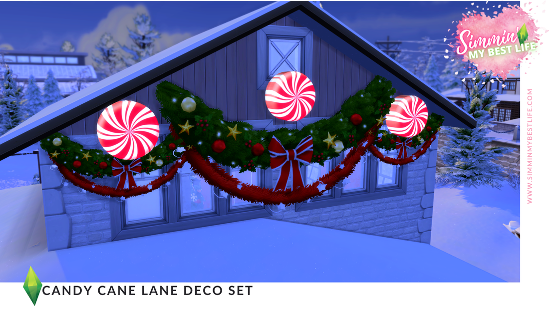 CANDY CANE LANE LIGHT DECO