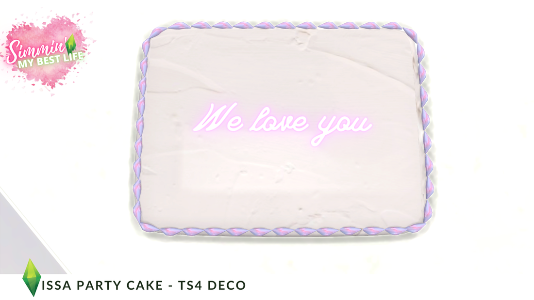 ISSA PARTY BIRTHDAY CAKE