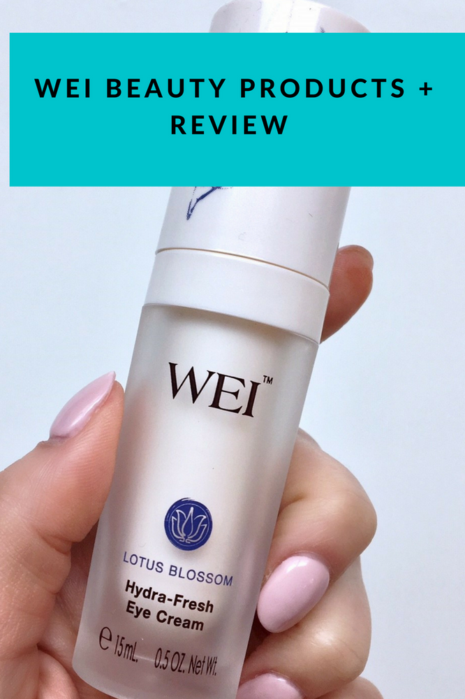 Wei Beauty Product Review