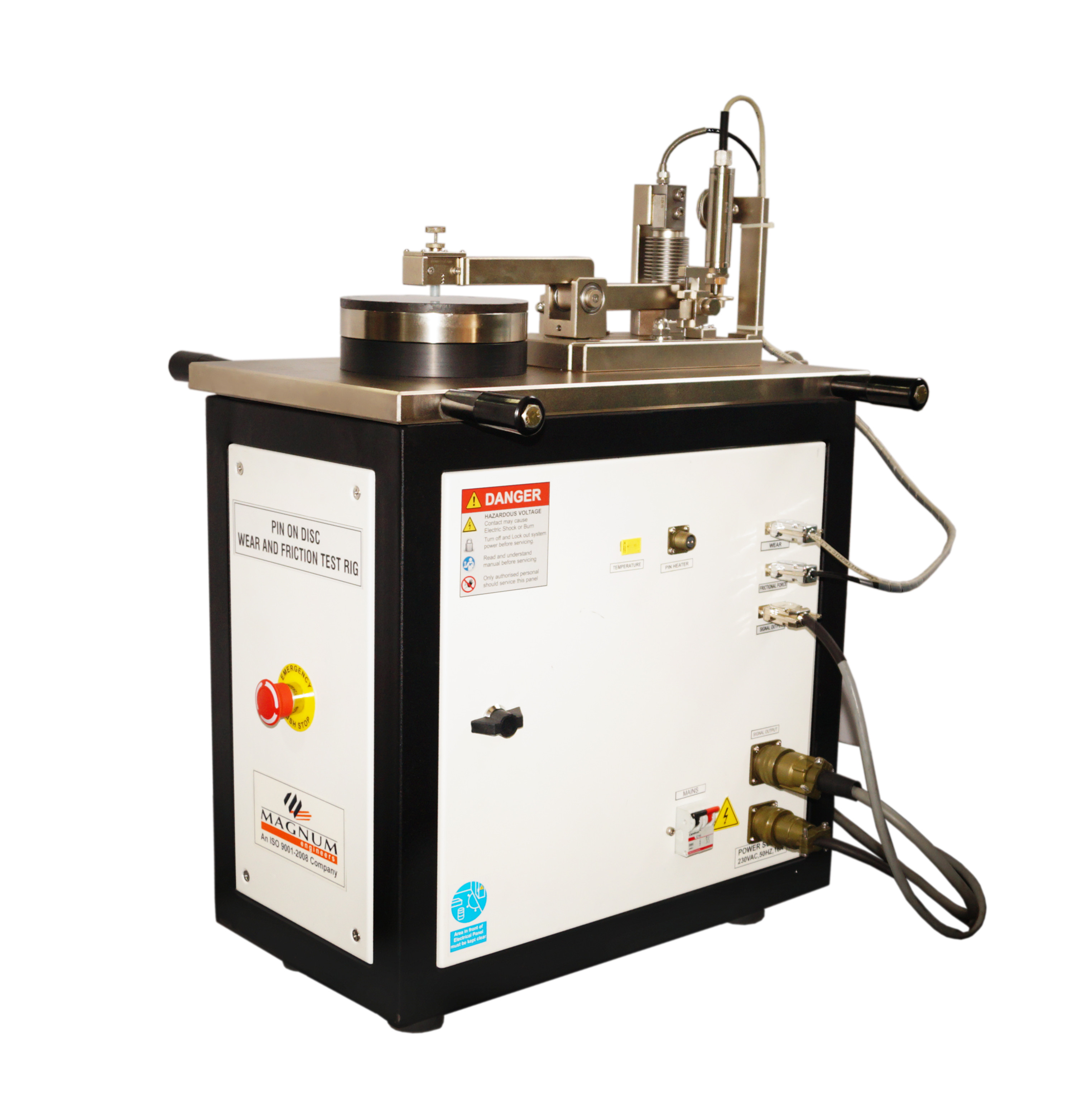 Pin On Disc Wear and Friction Tester