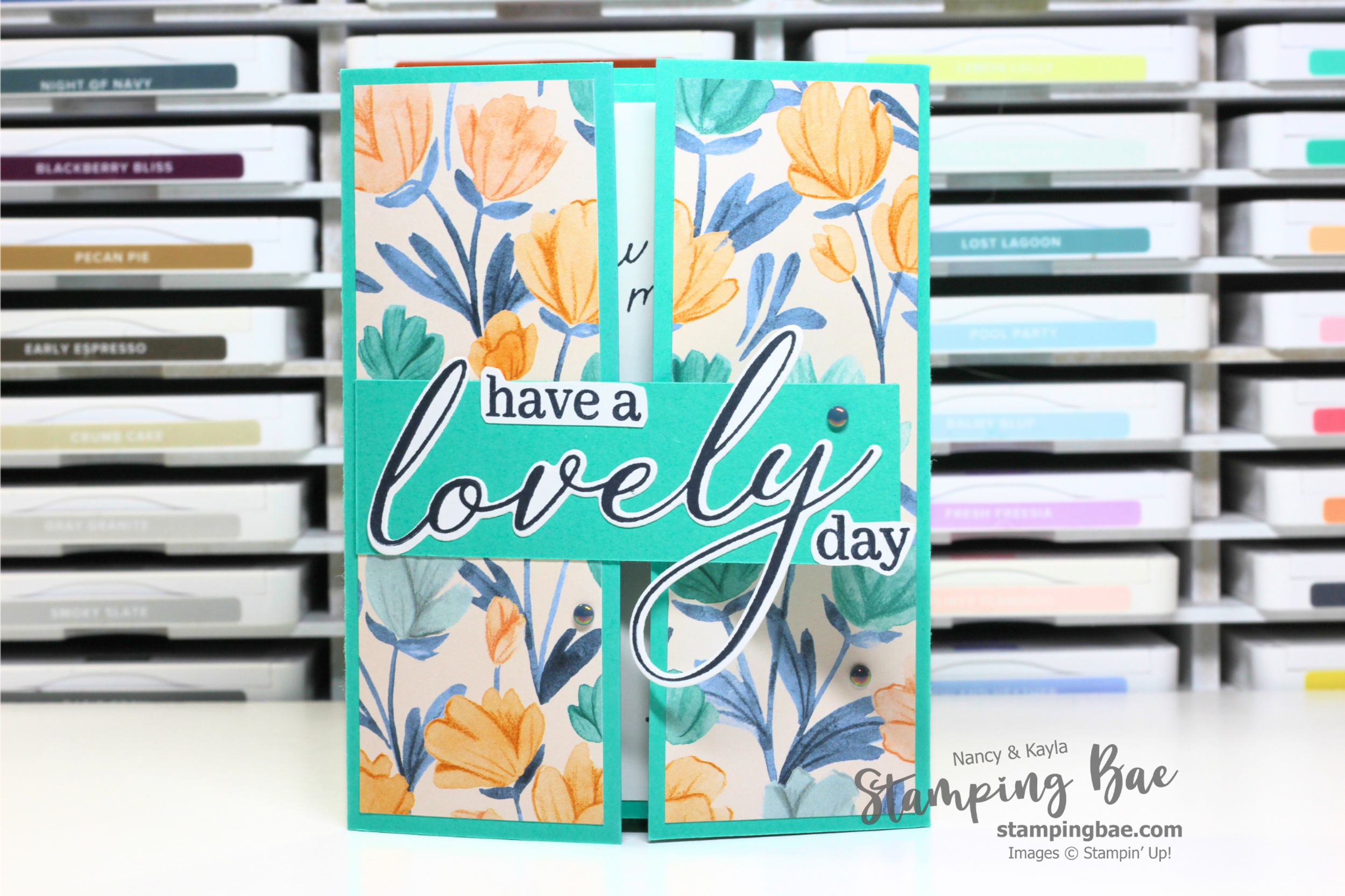 Make a Double Floating Pop Out Fun Fold with the Sweet Blooms Bundle