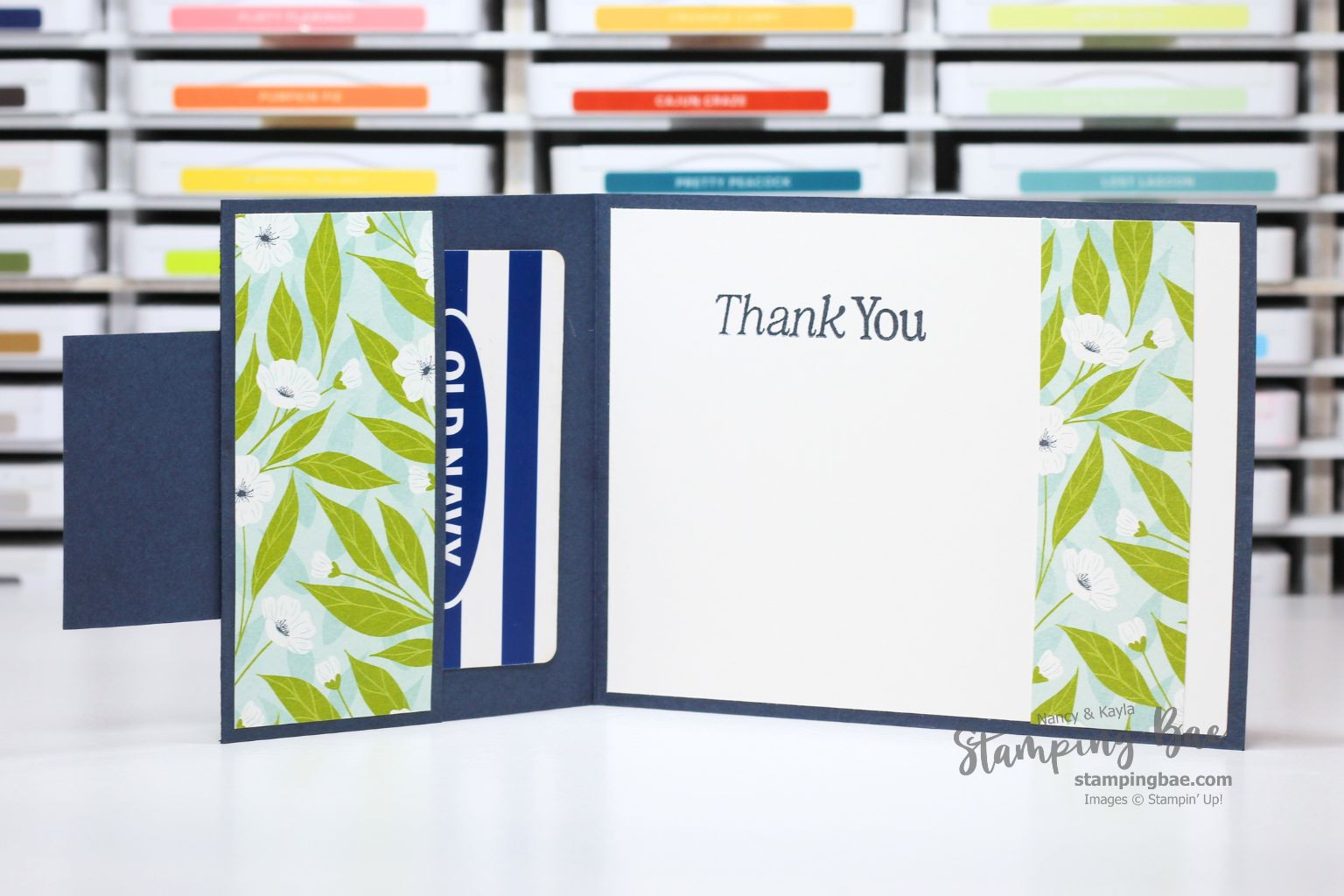 Lovely Arrangements Gift Card Holder Fun Fold Card