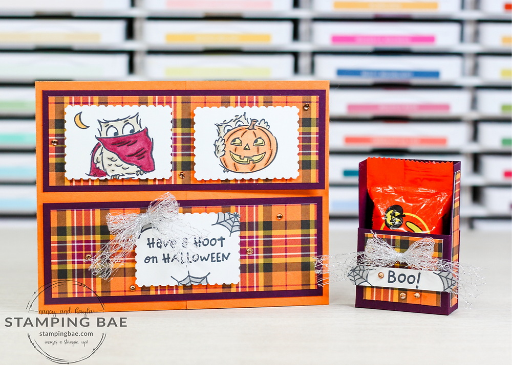 Halloween Owl Fun Fold Card