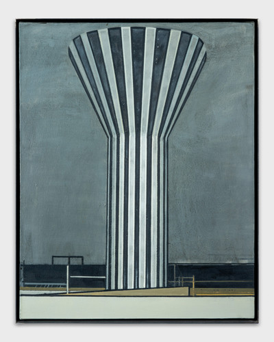 William Steiger "Pequonnock II" Oil on Canvas c. 1993-94 | The Blue Door