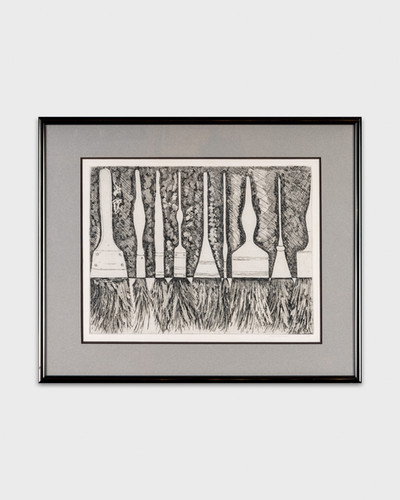 1988 Signed Paintbrush Print | The Blue Door