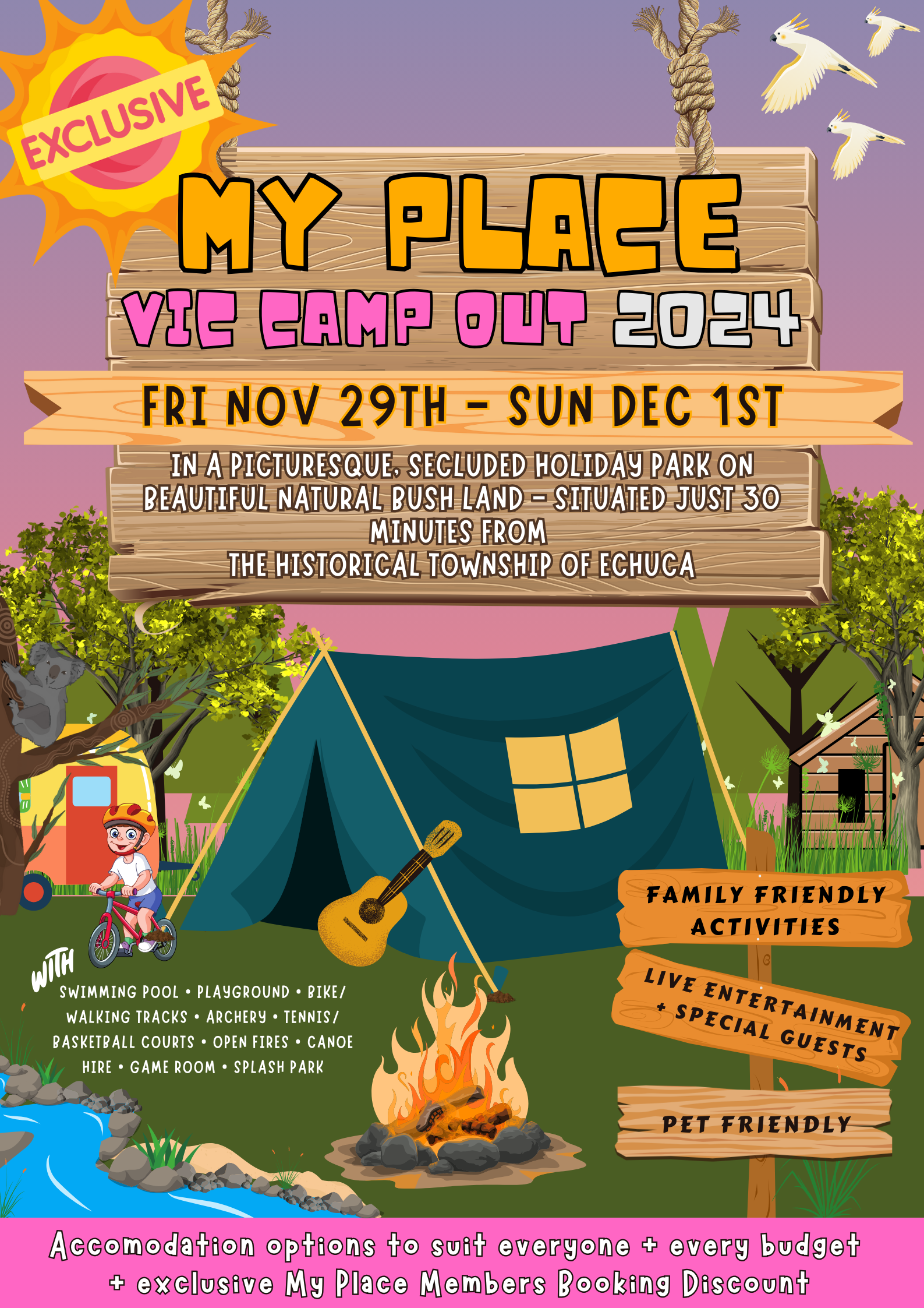 My Place Vic Camp Out 2024 | My Place Vic West