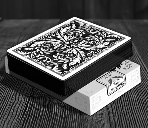 Leaves Playing Cards - Shadow Collector's Edition White | Card House ...